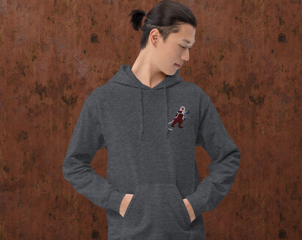 Embroidered Samurai Monkey Hoodie – Cold Monkey Apparel